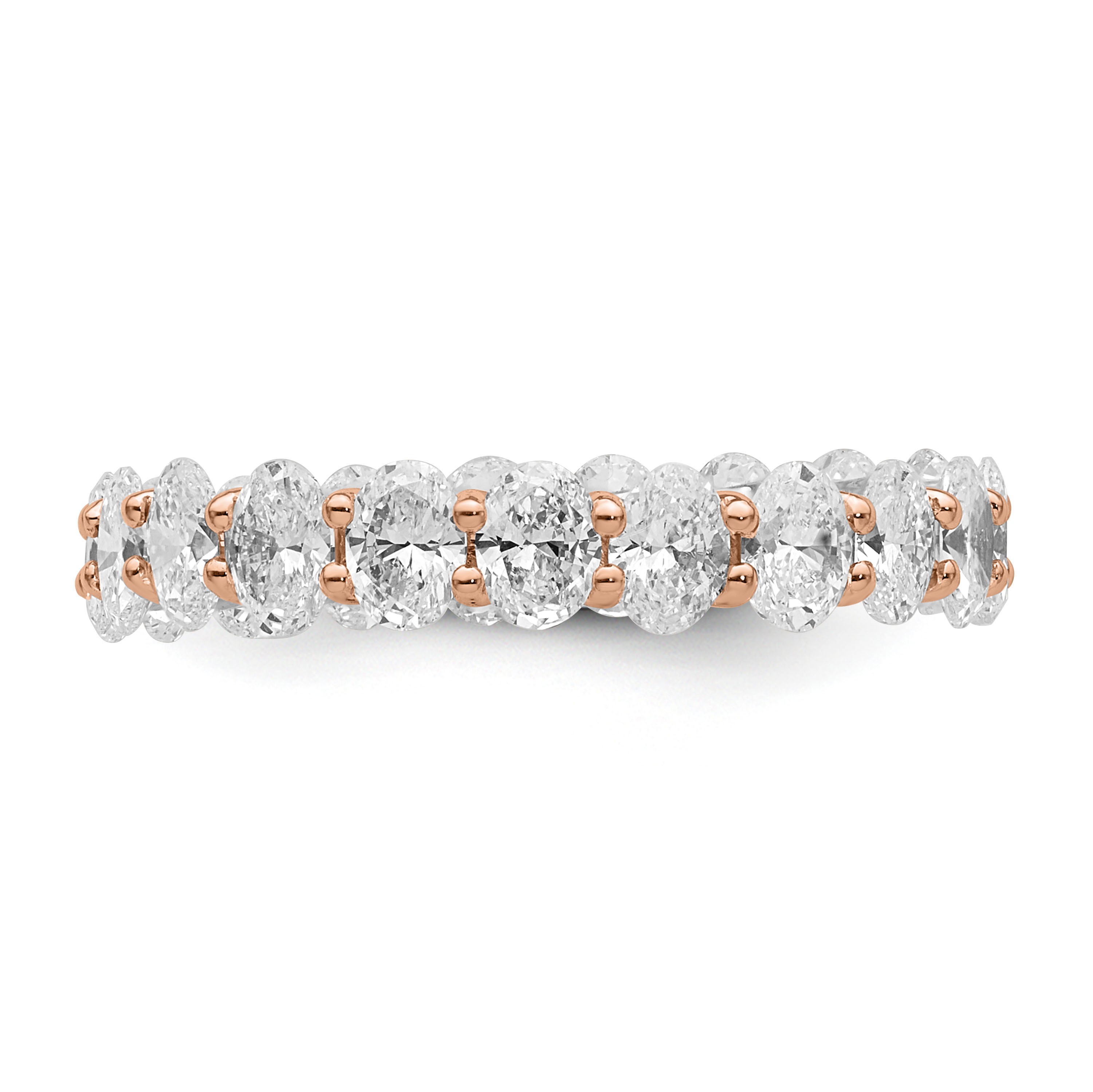 Full Diamond Eternity Ring | Oval | Marlow's Diamonds