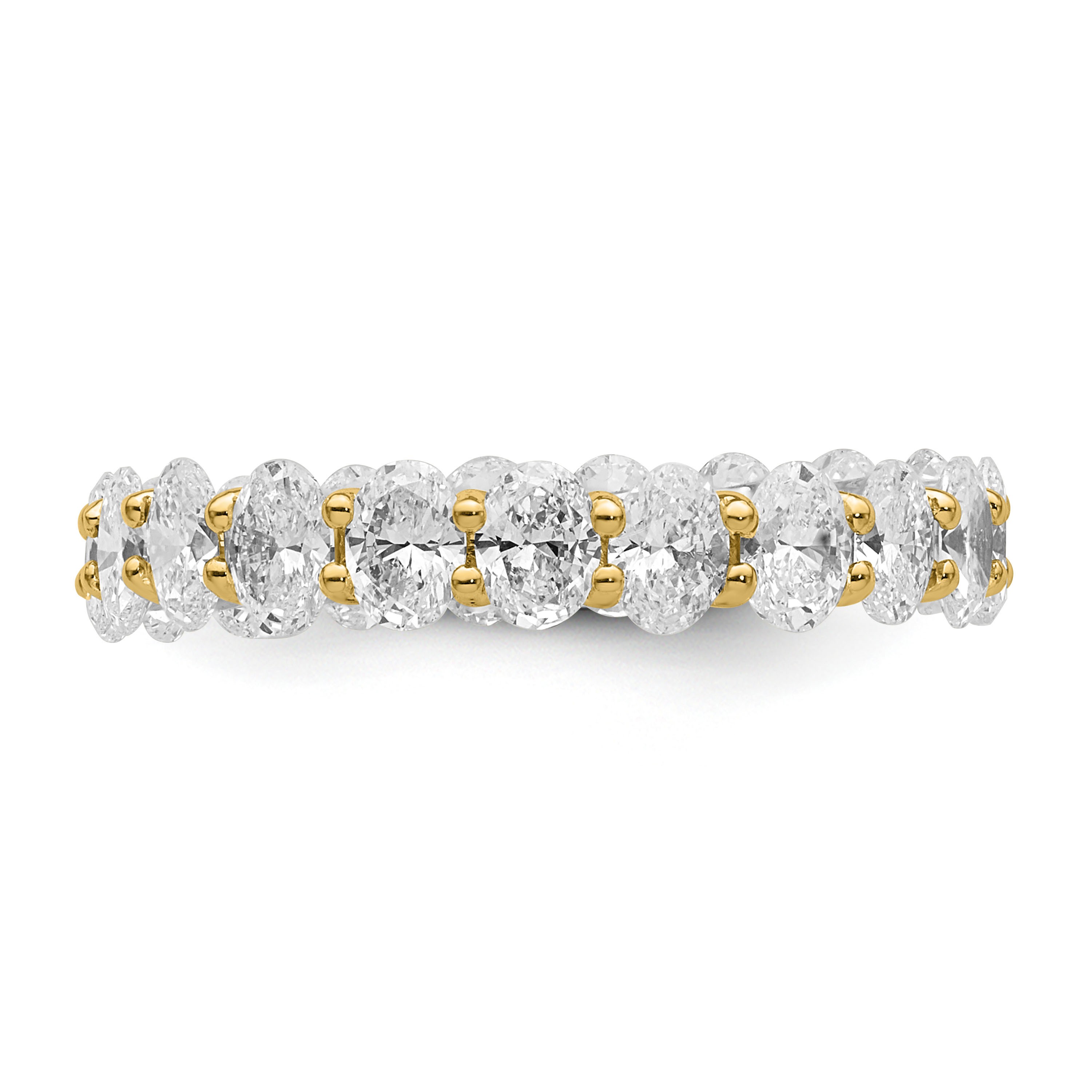 Full Diamond Eternity Ring | Oval | Marlow's Diamonds